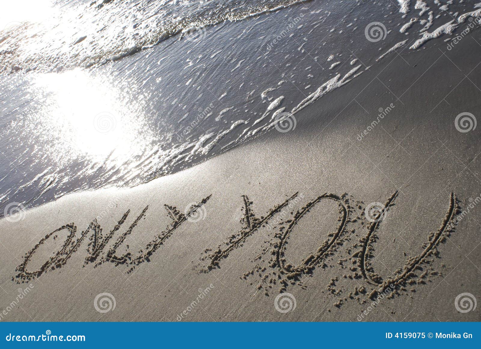 Only you stock image. Image of love, text, surprise, sunshine - 4159075