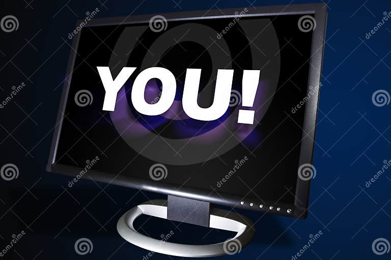 You stock image. Image of identify, target, chosen, computer - 481043