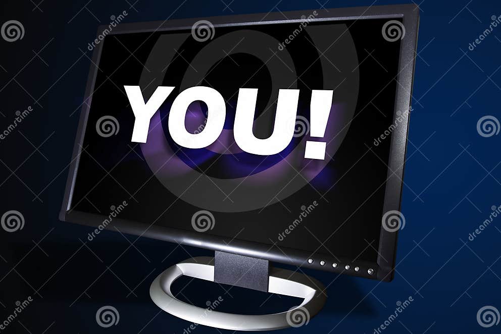 You stock image. Image of identify, target, chosen, computer - 481043