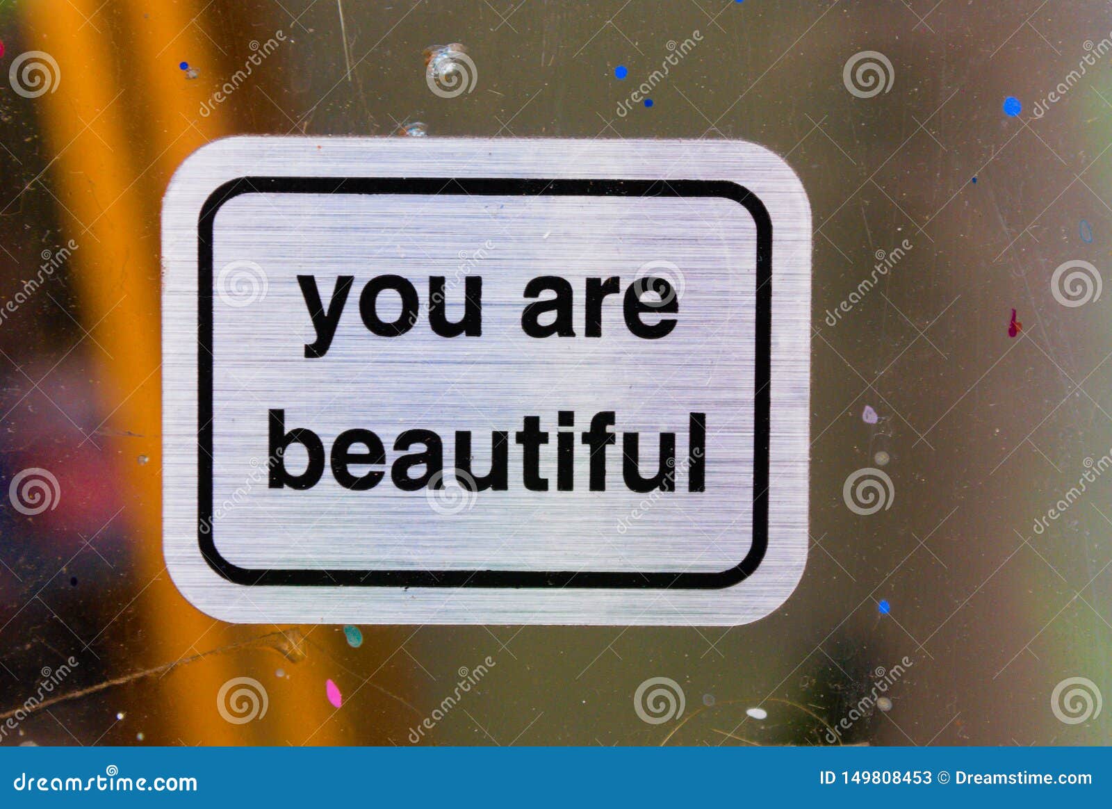 You are beautiful signs stock image. Image of drawing - 149808453