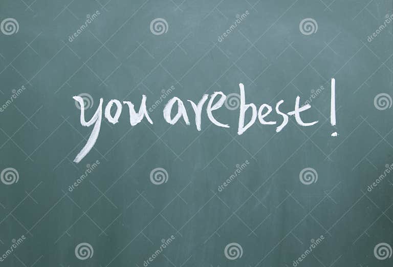 You are best stock image. Image of success, excellent - 23454071