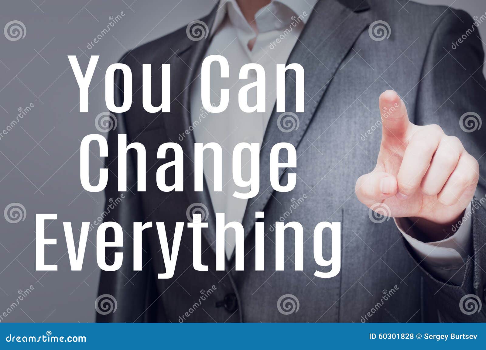 You Can Change Everything stock photo. Image of conceptual - 60301828