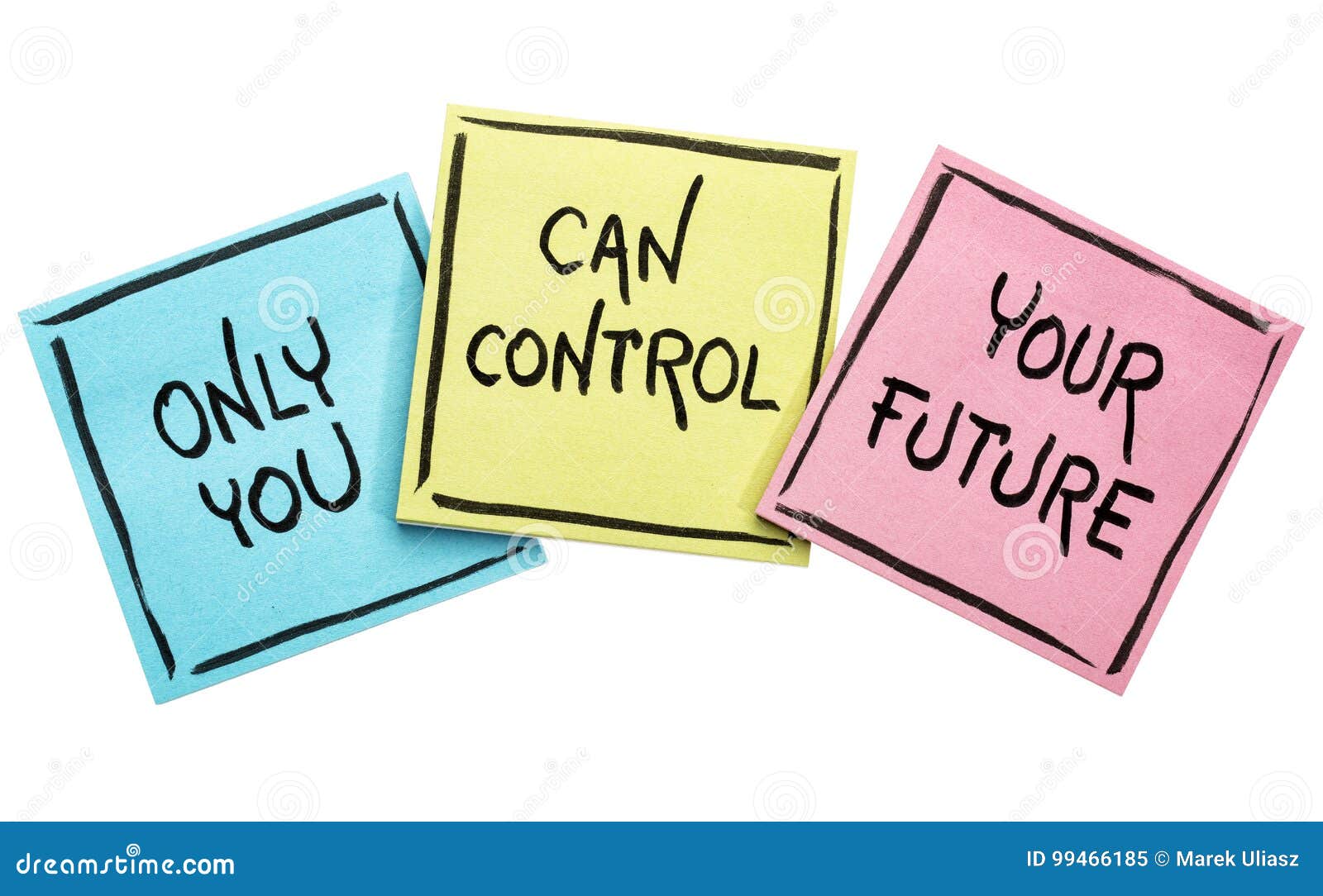 Only You Can Control Your Future Stock Image - Image of control ...