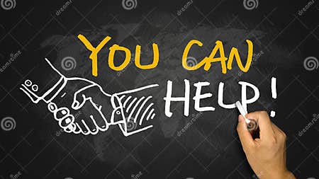 You can help stock photo. Image of education, service - 52796086