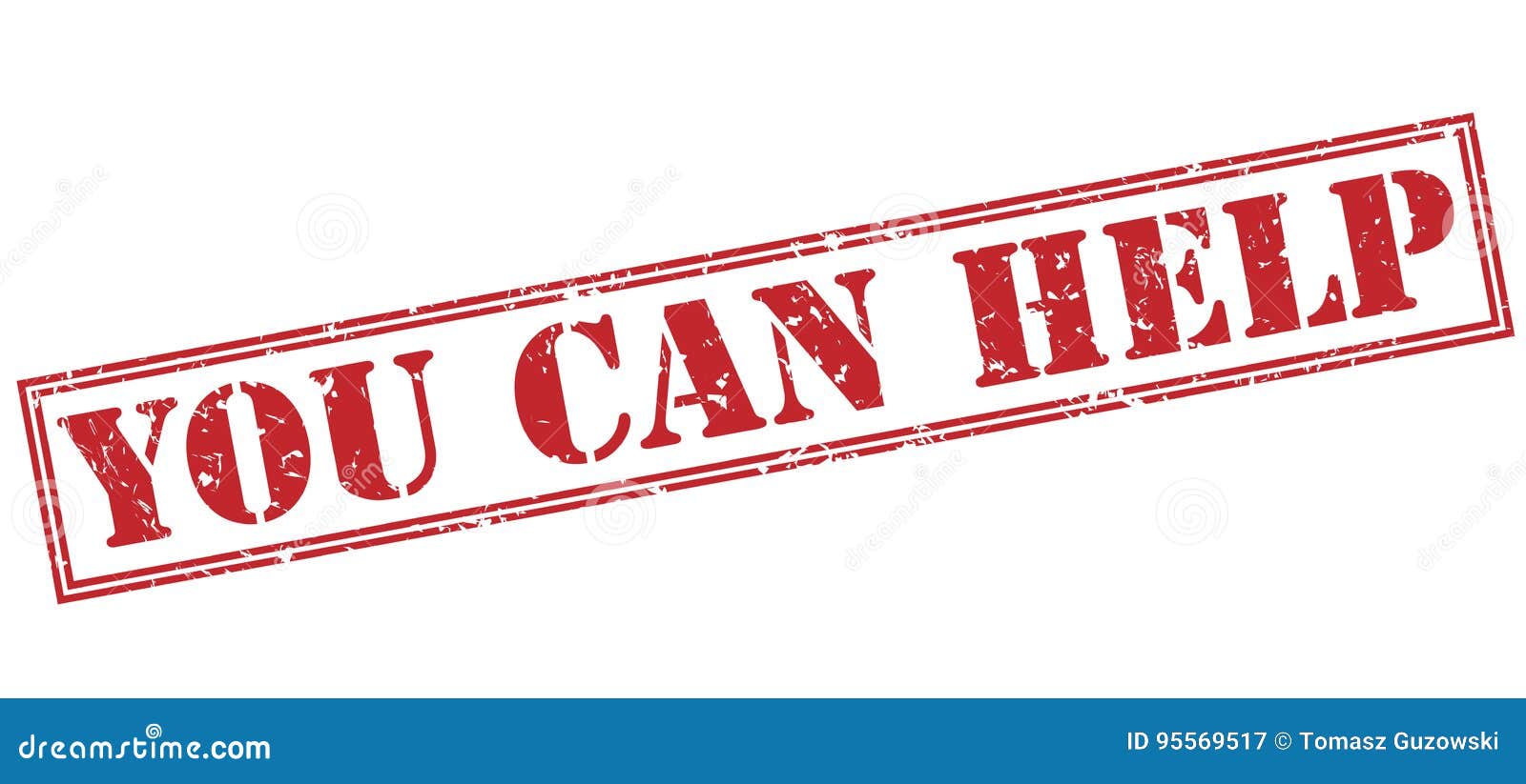 You can help stamp stock illustration. Illustration of sticker - 95569517