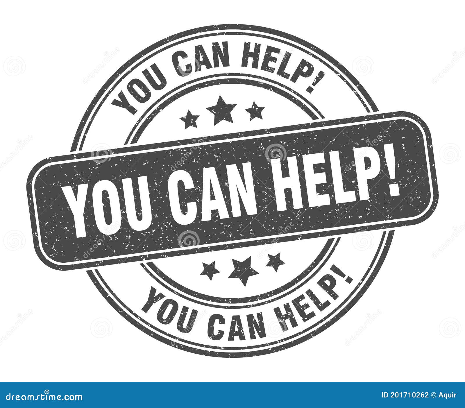 You Can Help Stamp. You Can Help Round Grunge Sign Stock Vector ...