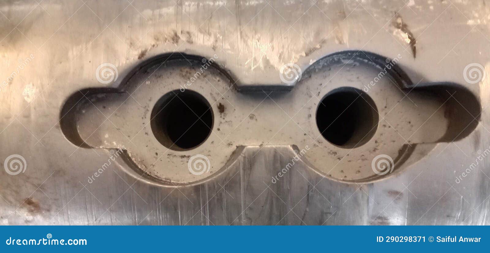 You Can See the Pipe Hole Which Has a Very Unique Shape Using the ...