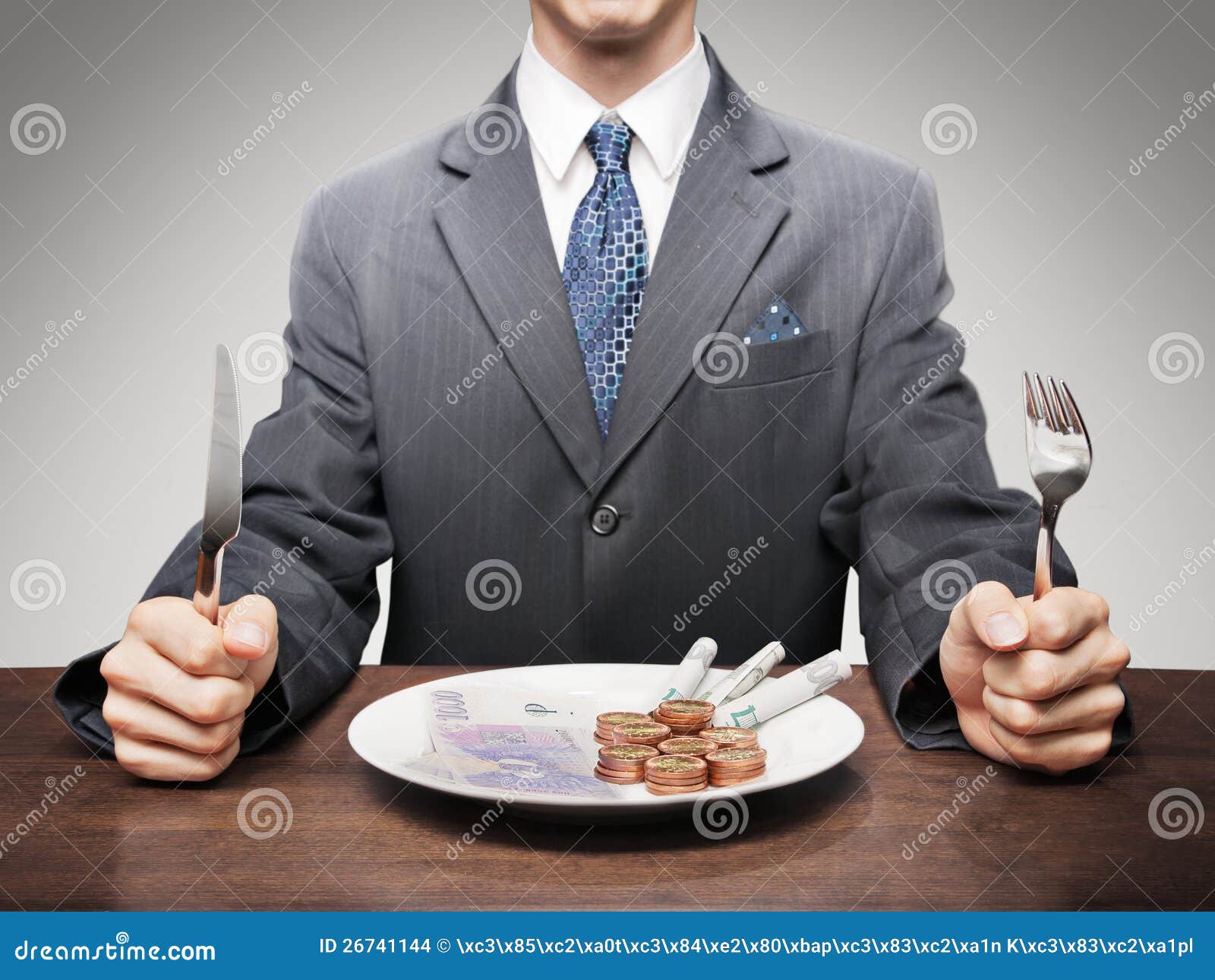 You cant eat money stock photo. Image of desk, change - 26741144