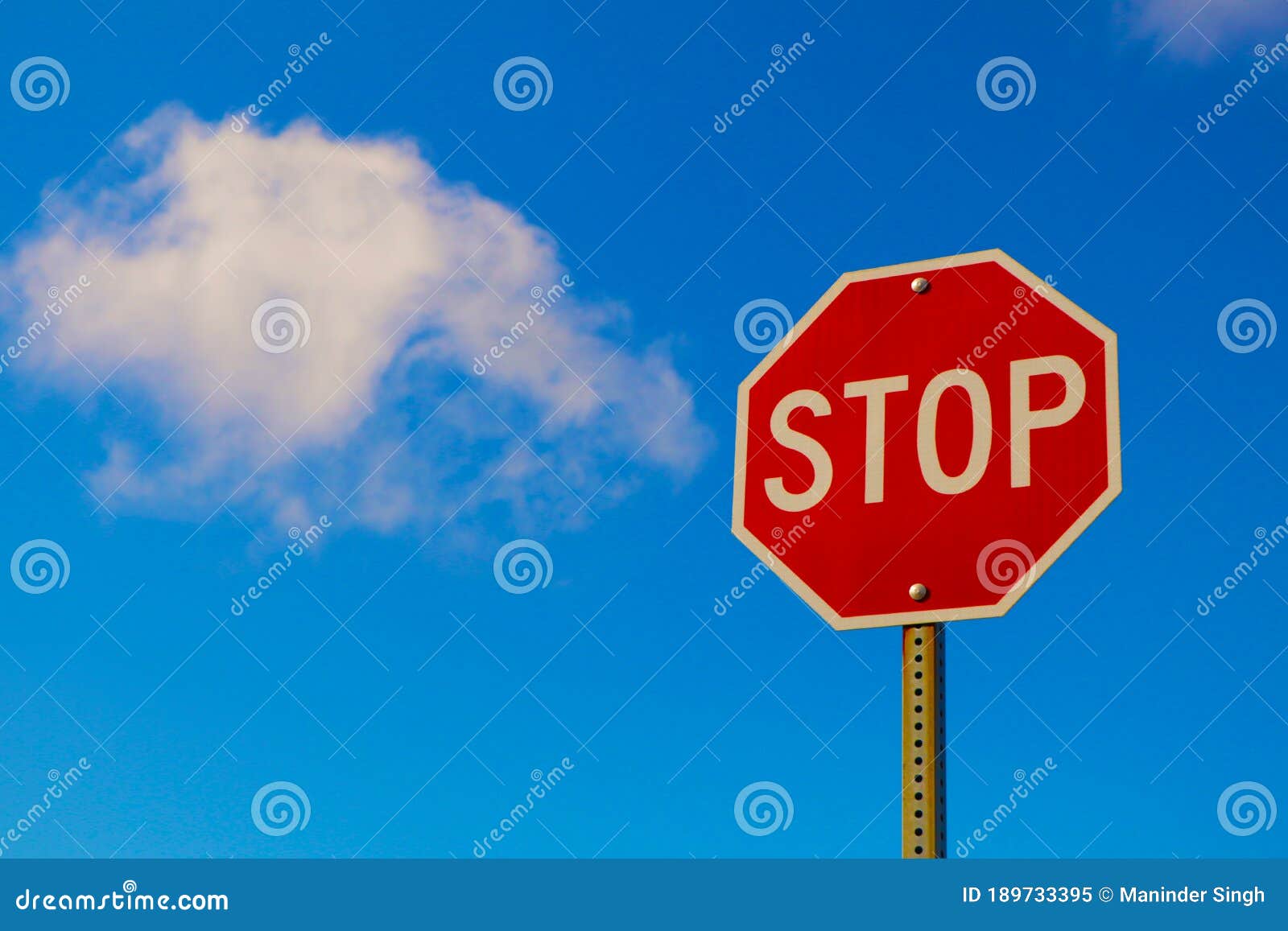 Stop sign. stock image. Image of looking, outlet, scotia - 189733395