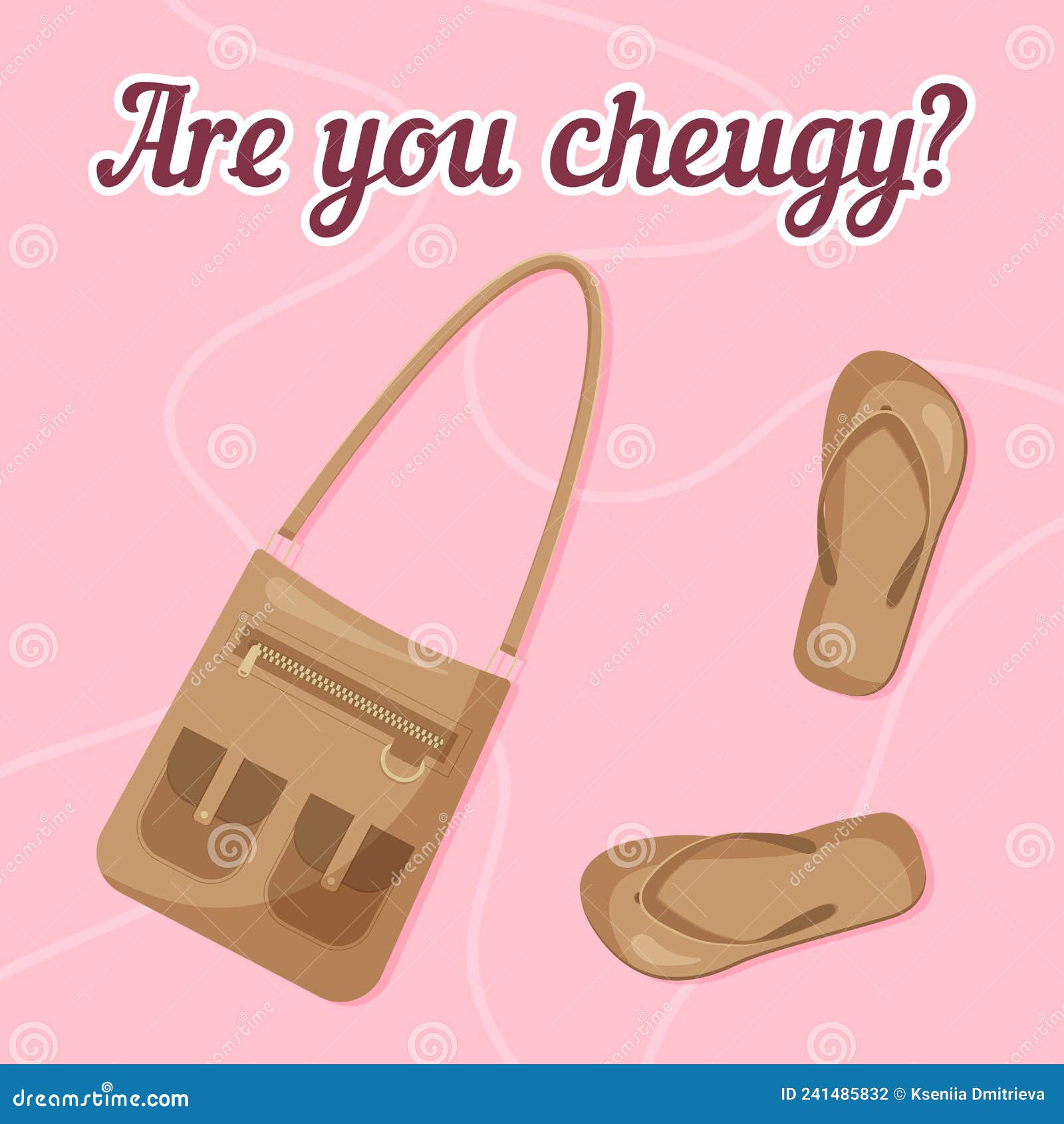 Are You Cheugy? Flip Flops and Bag with Pockets are Cheuglife Elements ...