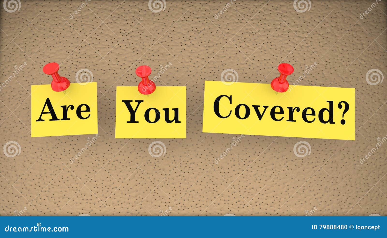 Are You Covered Insurance Policy Coverage Danger Sign Royalty-Free ...