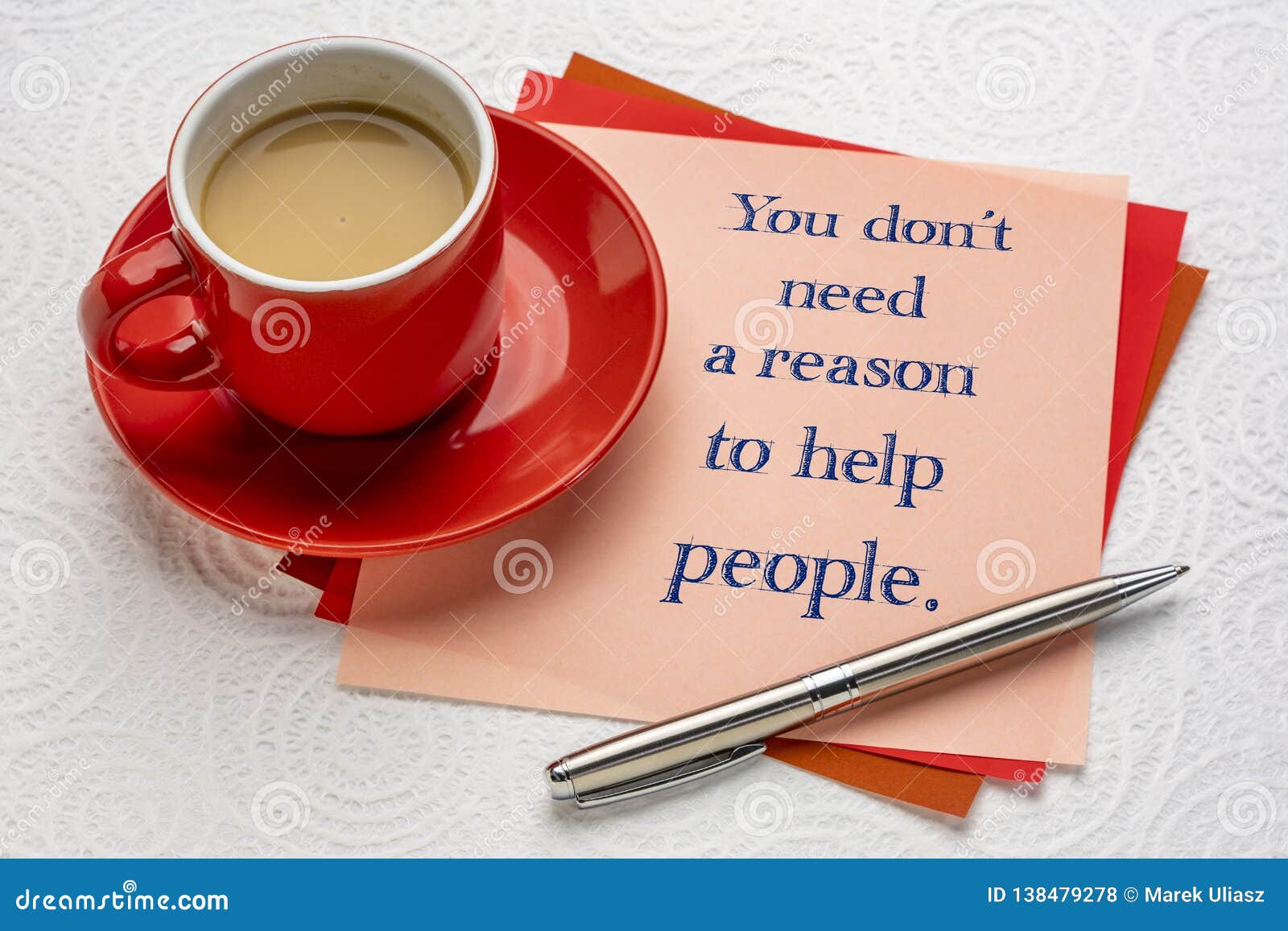 You Do Not Need a Reason To Help People Stock Photo - Image of reason ...
