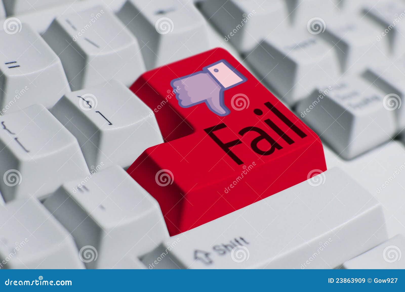 You Fail!---keyboard stock illustration. Illustration of fail - 23863909