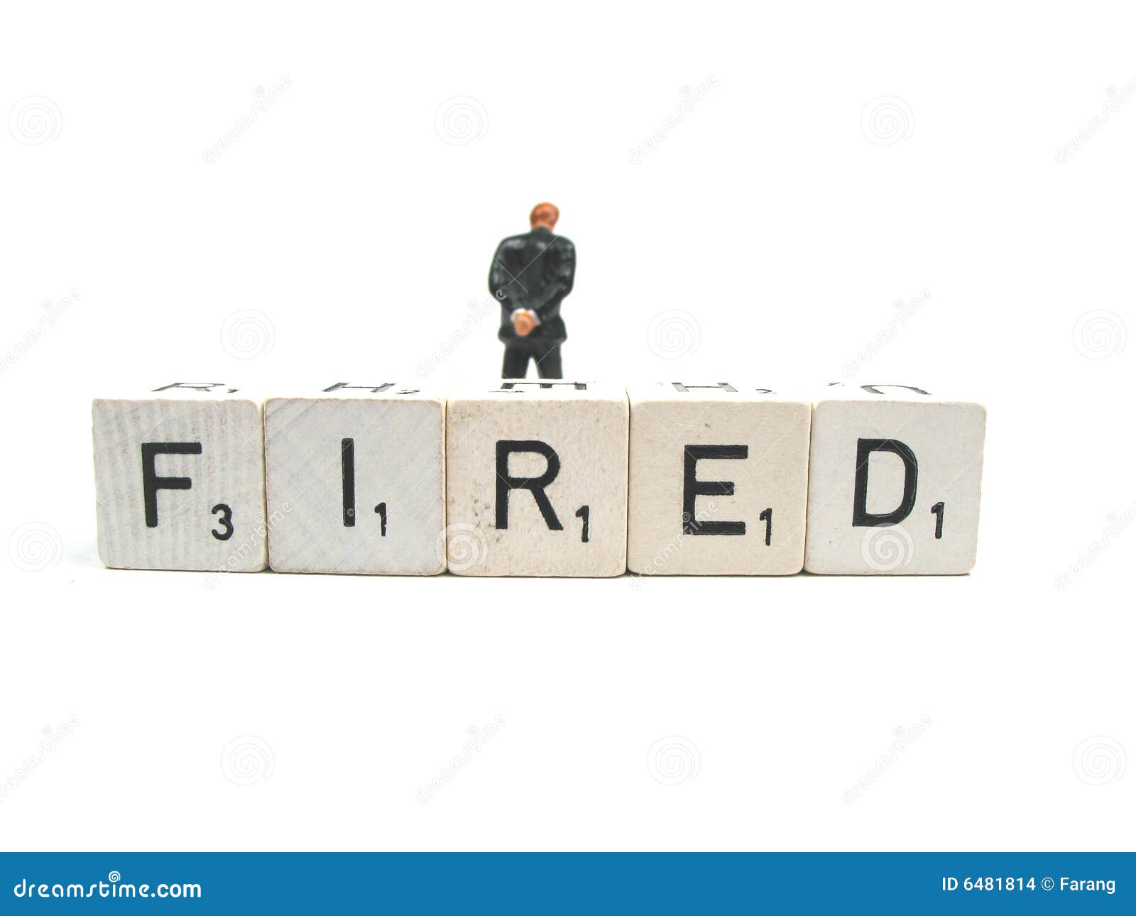 You are fired ! stock photo. Image of stress, redundant - 6481814