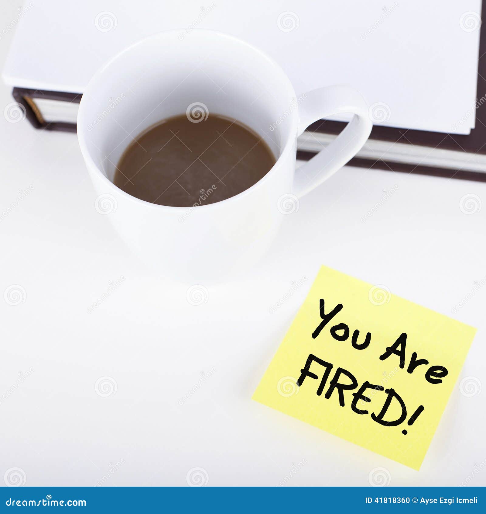 You are Fired! stock photo. Image of announcement, losing - 41818360