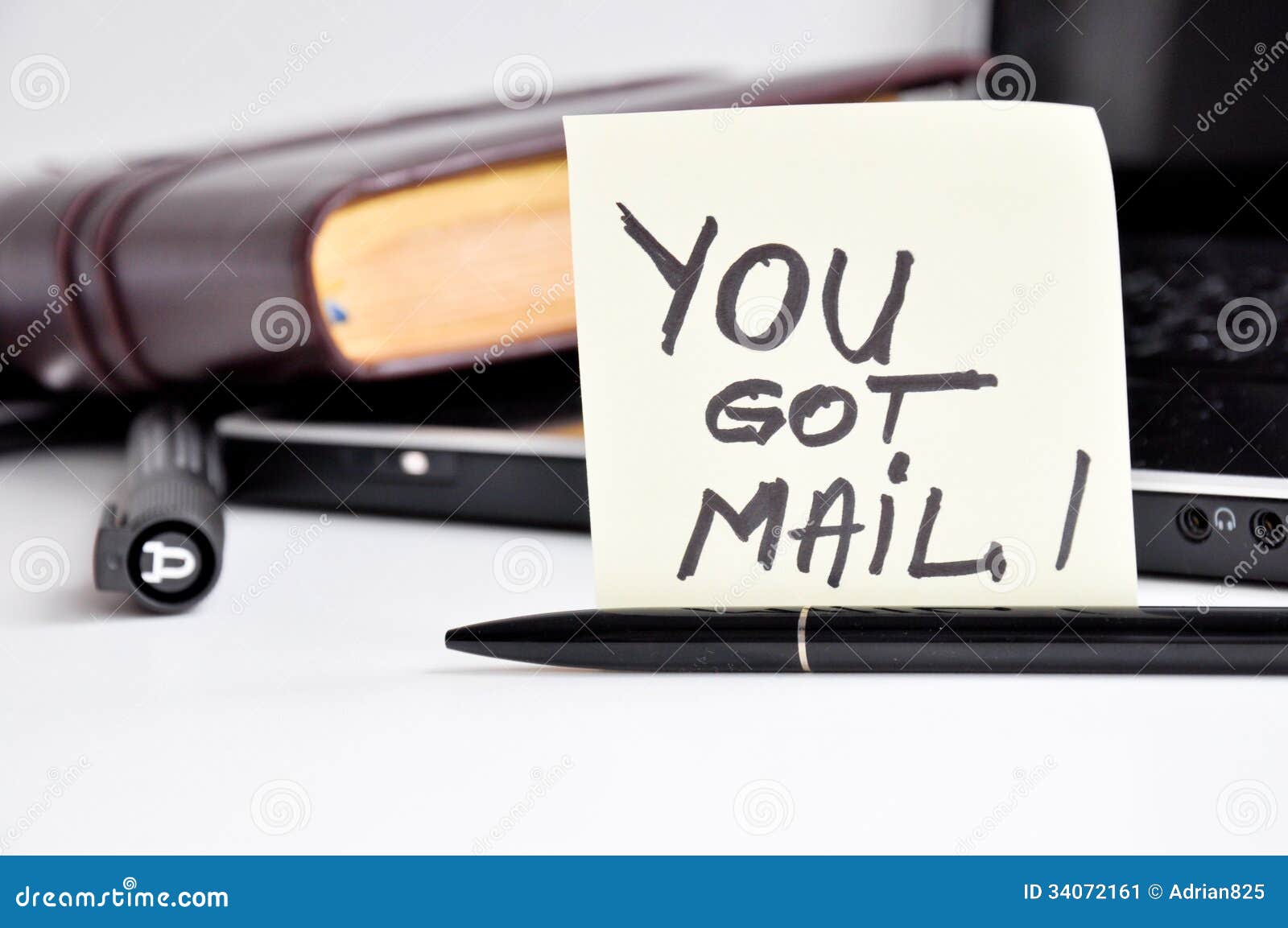 You got mail sticker stock image. Image of writing, information - 34072161
