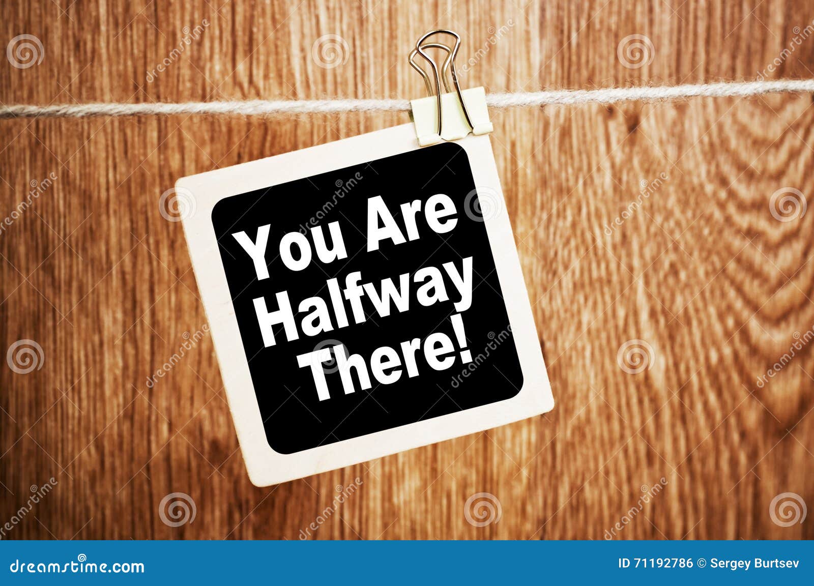 You are Halfway There stock photo. Image of dedicate - 71192786