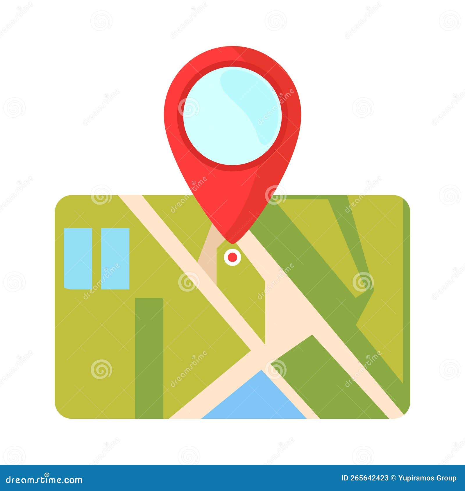 You are here map location stock vector. Illustration of isolated ...