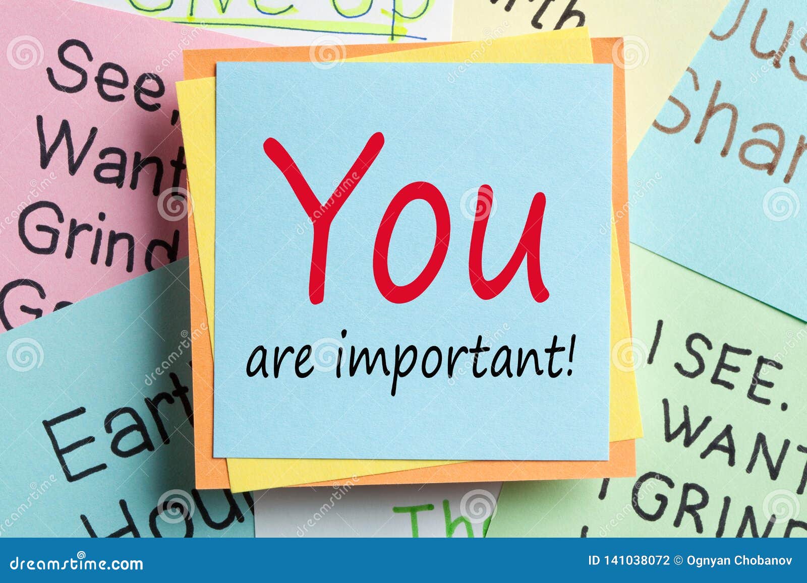 You are Important stock photo. Image of coaching, importance - 141038072