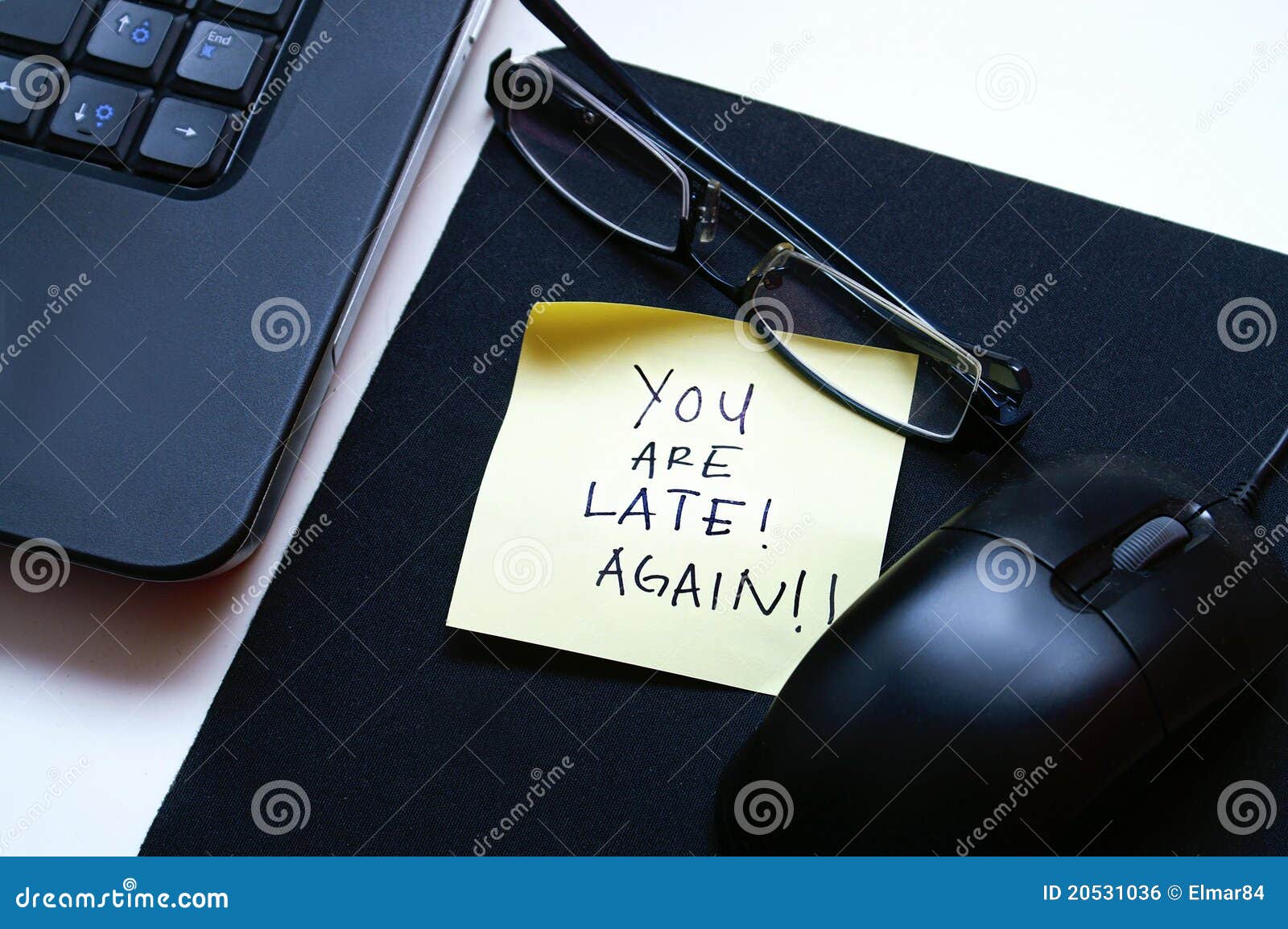 You are Late Again stock photo. Image of warning, metaphors - 20531036