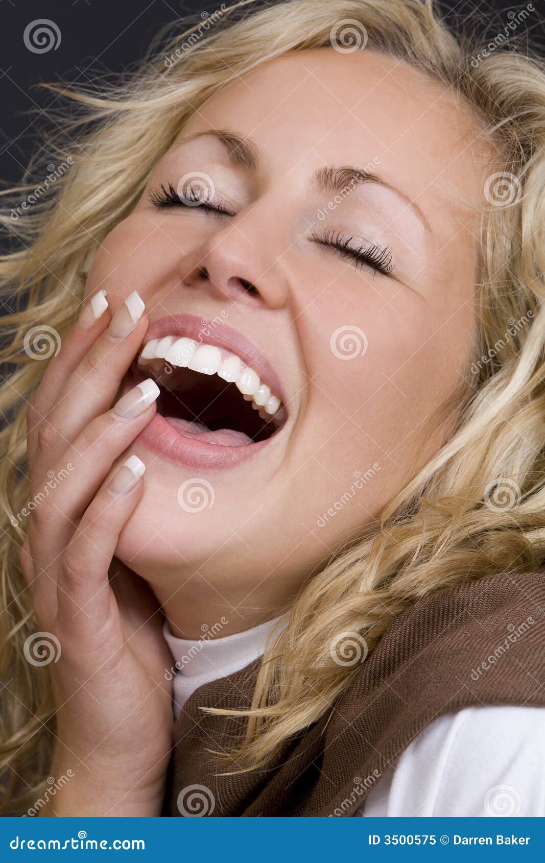 You Make Me Laugh stock image. Image of hair, attractive - 3500575