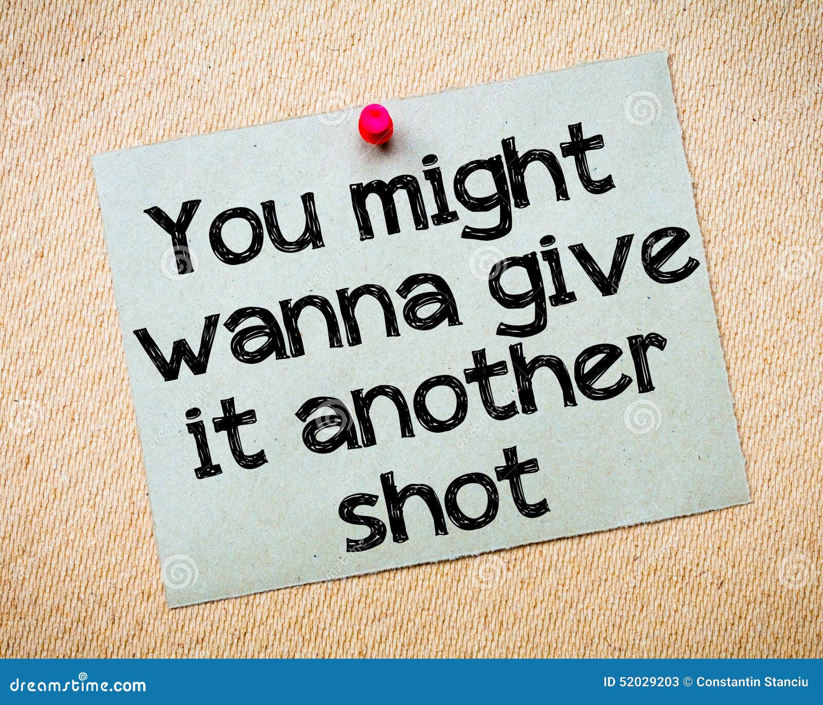 You Might Wanna Give it Another Shot Stock Image - Image of space, copy ... You Might Wanna Give it Another Shot Stock Image - Image of space, copy ...