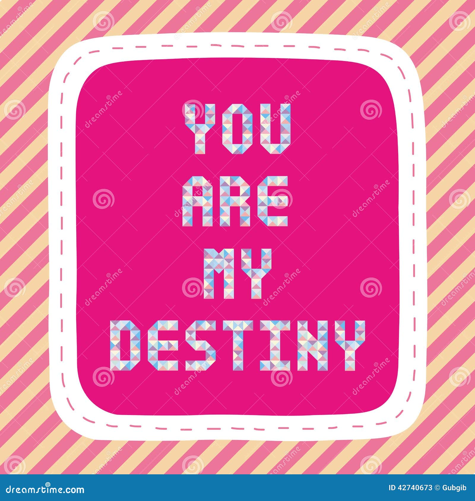 You are my destiny2 stock vector. Illustration of destiny - 42740673