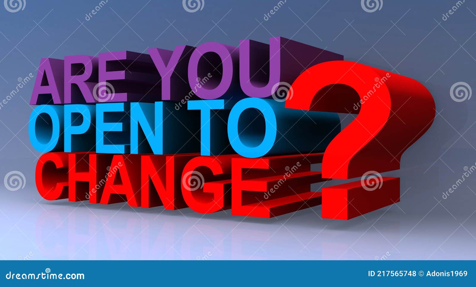 Are You Open To Change on Blue Stock Illustration - Illustration of ...