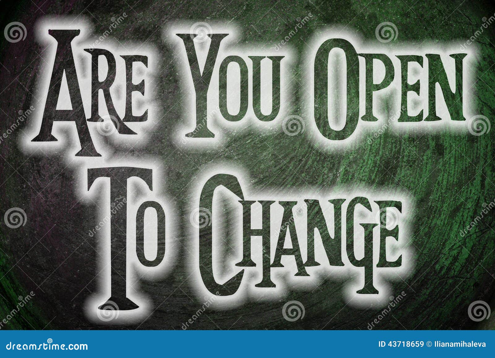 Are You Open To Change Concept Stock Image - Image of compromise ...