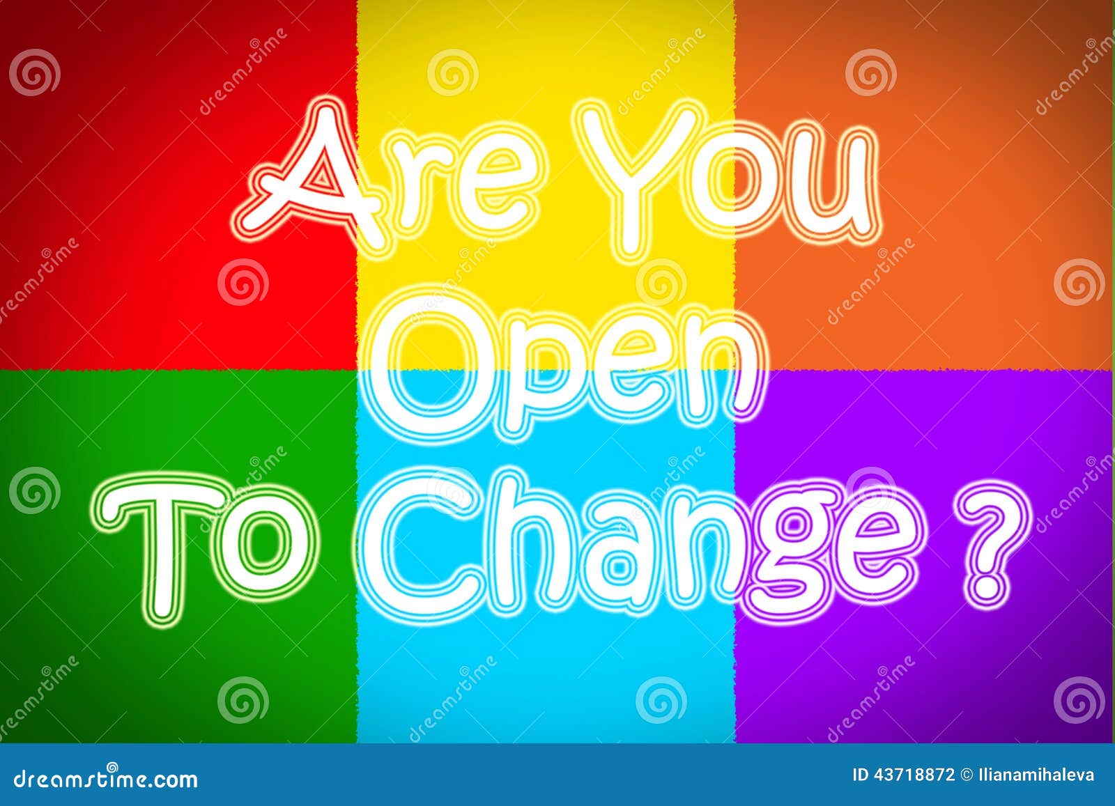 Are You Open To Change Concept Stock Photo - Image of business ...