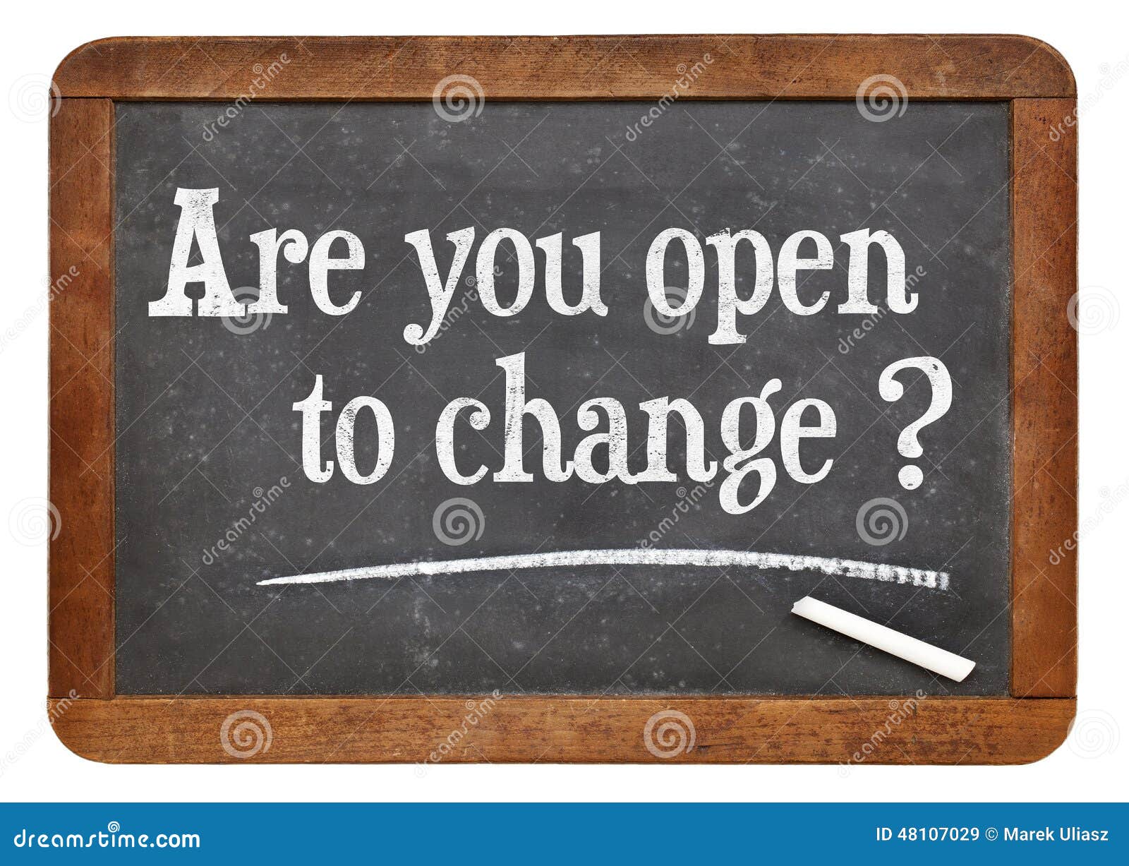 Are you open to change? stock image. Image of inspiration - 48107029