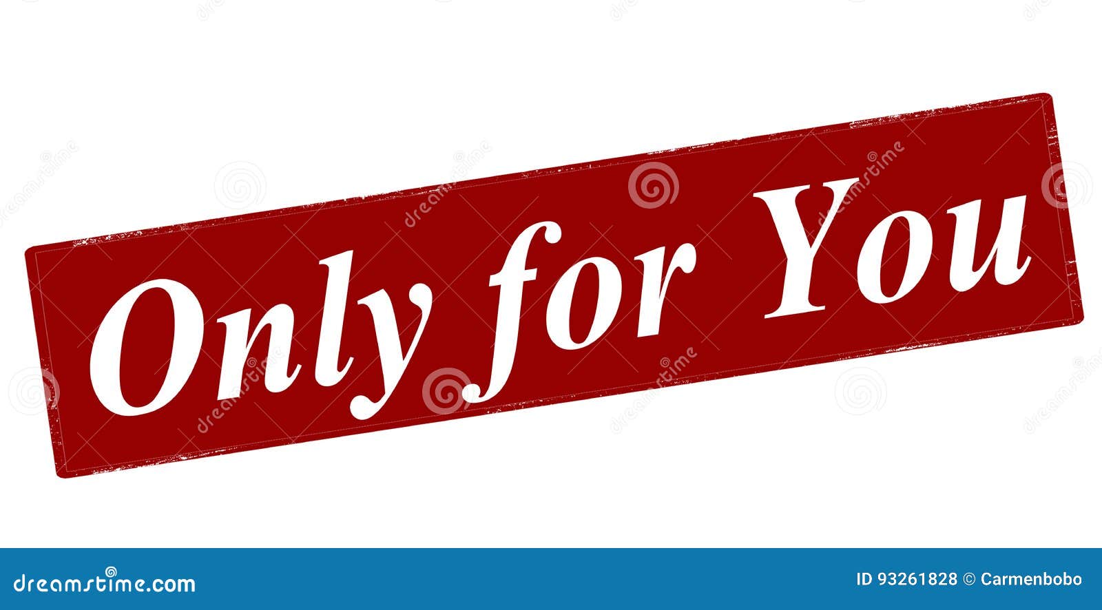 Only for you stock illustration. Illustration of barely - 93261828