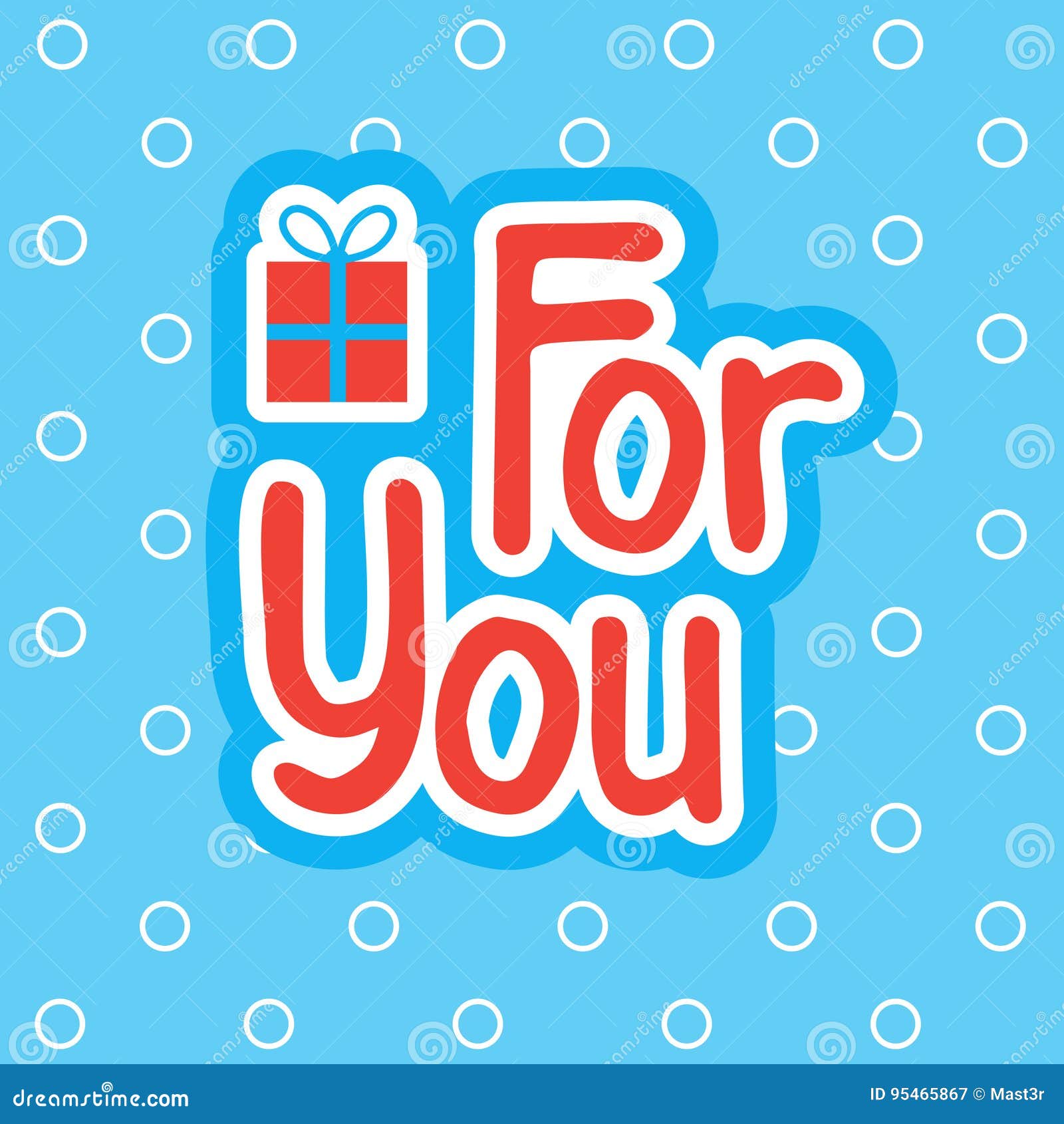 For You Sticker Social Media Network Message Badges Design Stock Vector ...