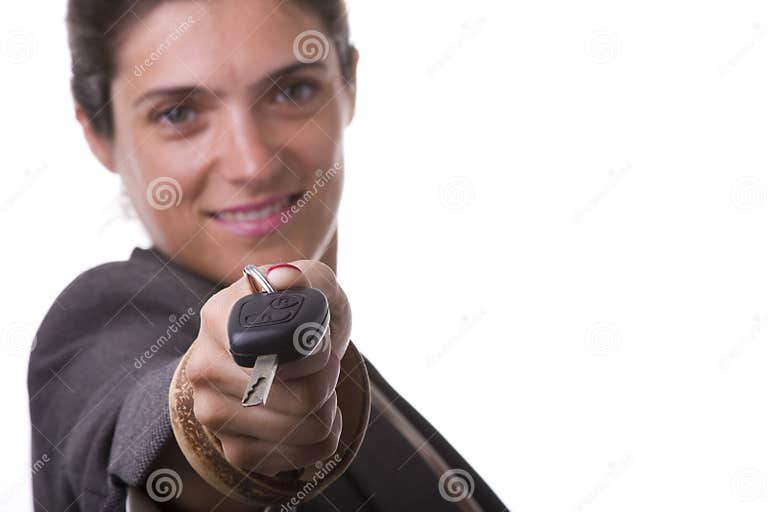 You win a car stock photo. Image of happy, business, auto - 6240384