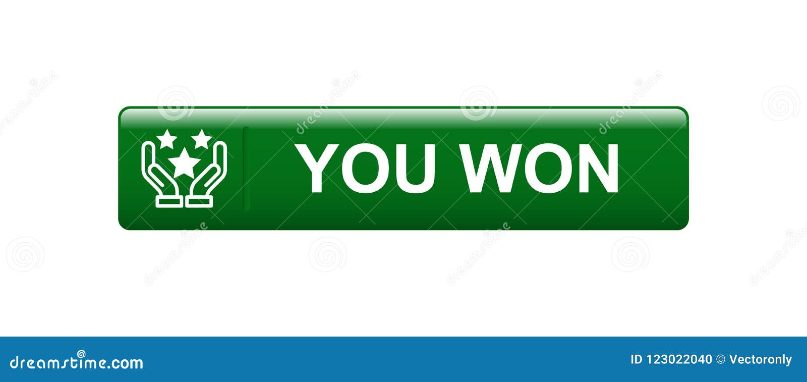 You won stock illustration. Illustration of gamble, deals - 123022040