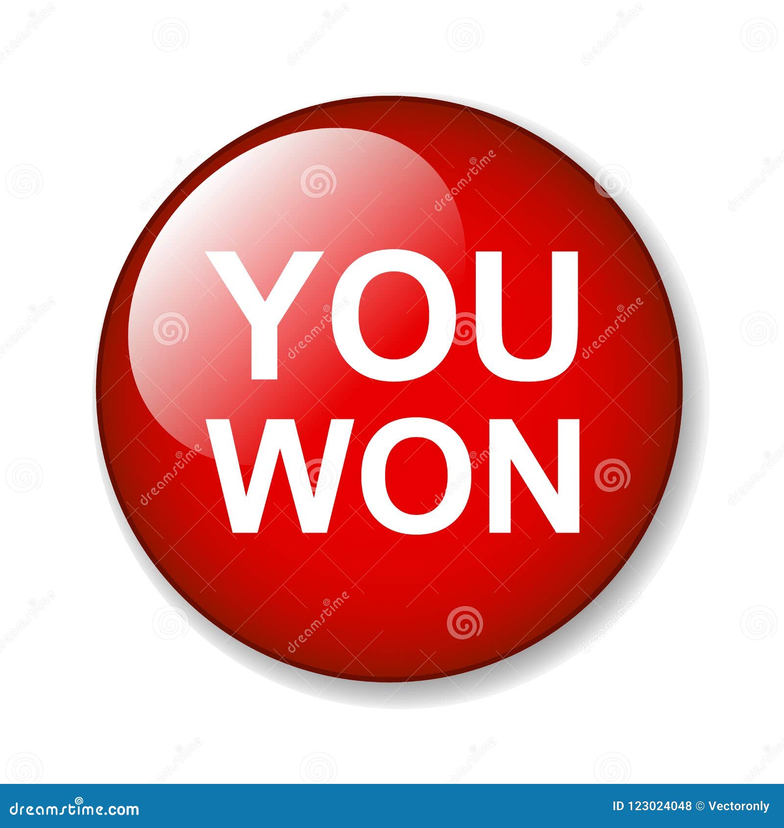 You39ve Been Selected Words Red Stamp Chosen Winner Stock