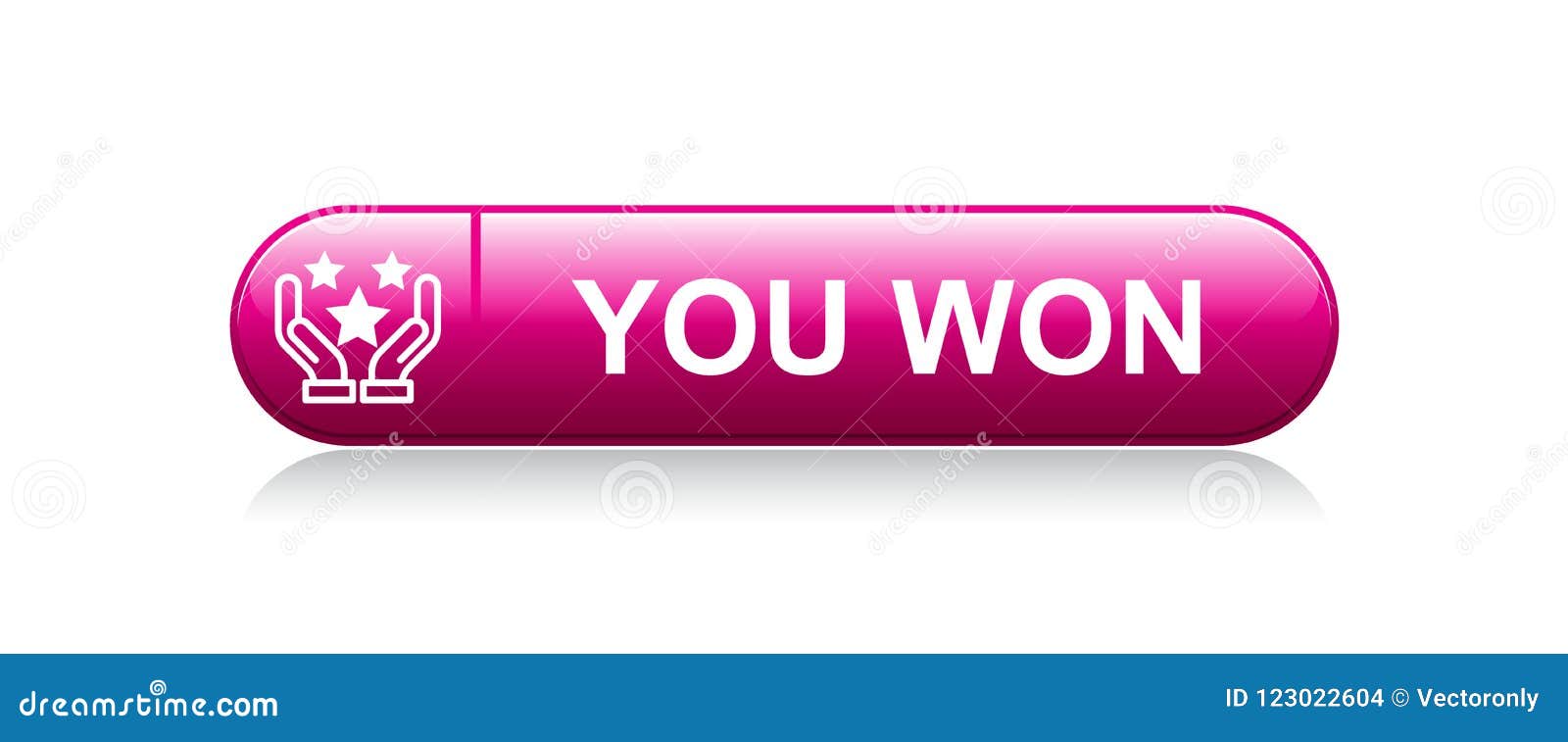 You won stock illustration. Illustration of competing - 123022604