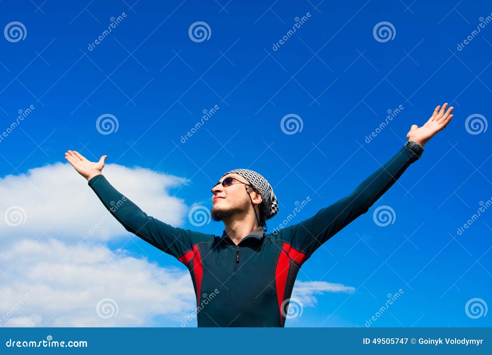 Young active man stock image. Image of cheerful, portrait - 49505747