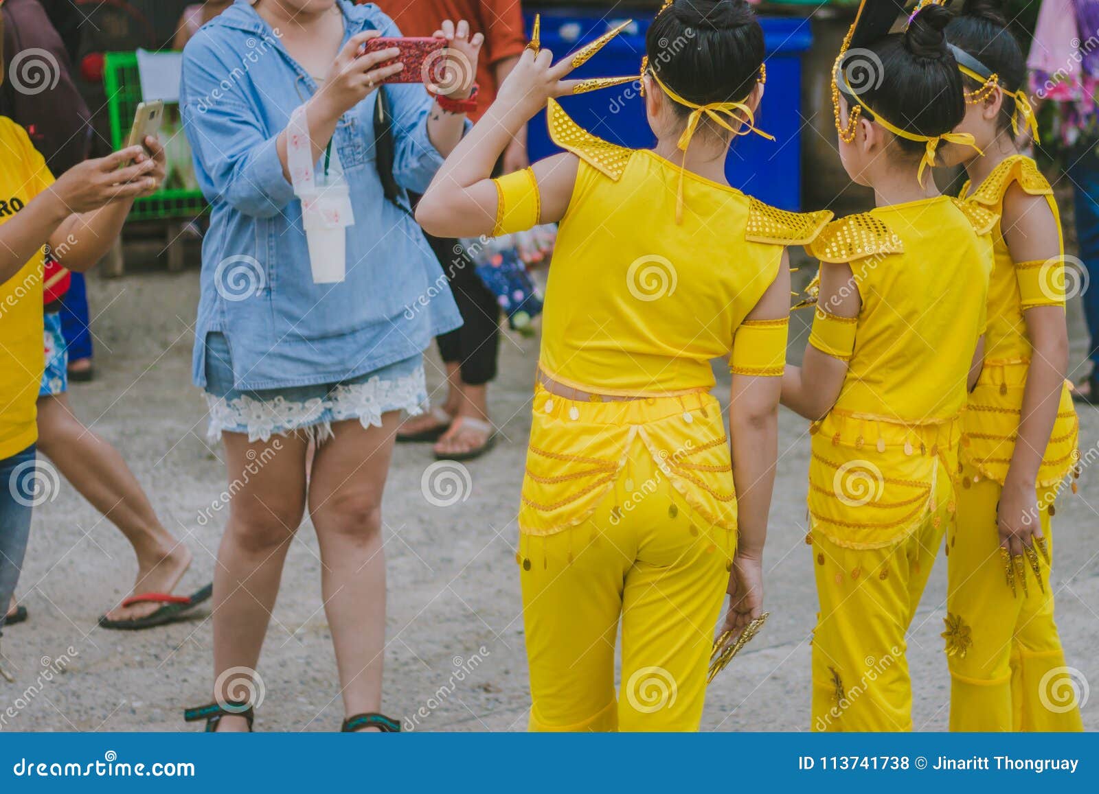 Young Actress Preparing To Perform on Stage. Editorial Stock Photo ...