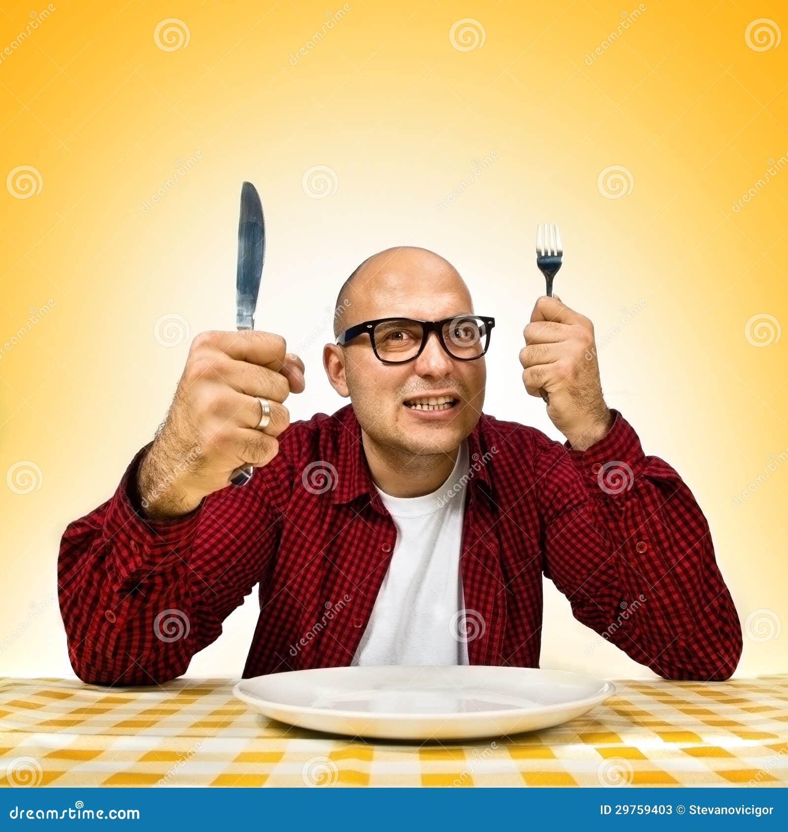 Man at the dinner table stock image. Image of food, human - 29759403