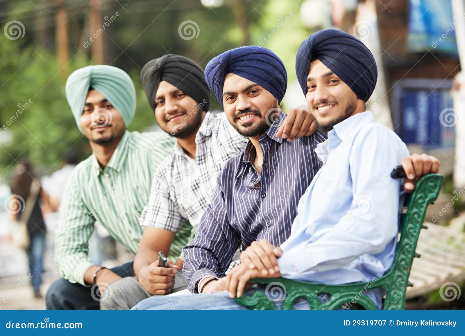 Young Adult Indian Sikh Men Stock Image - Image of businessman ...