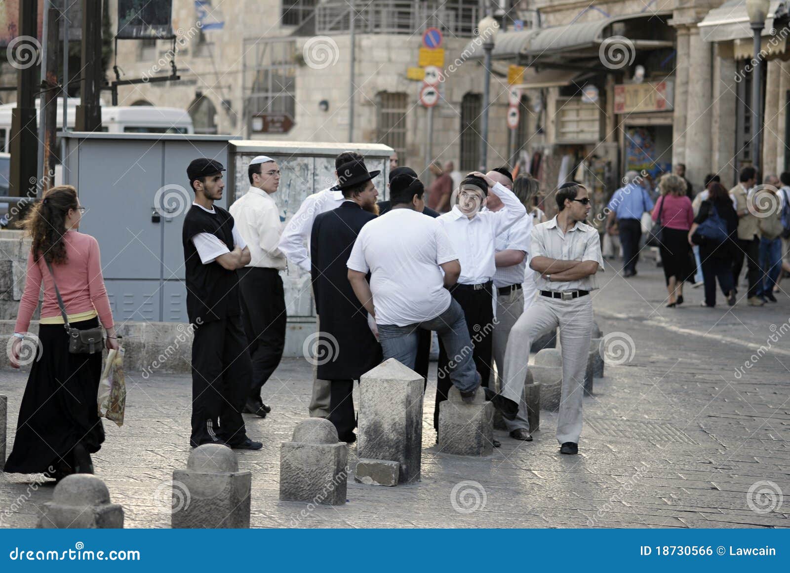 Young Adults at Jaffa Gate, Jerusalem Editorial Photo - Image of ...
