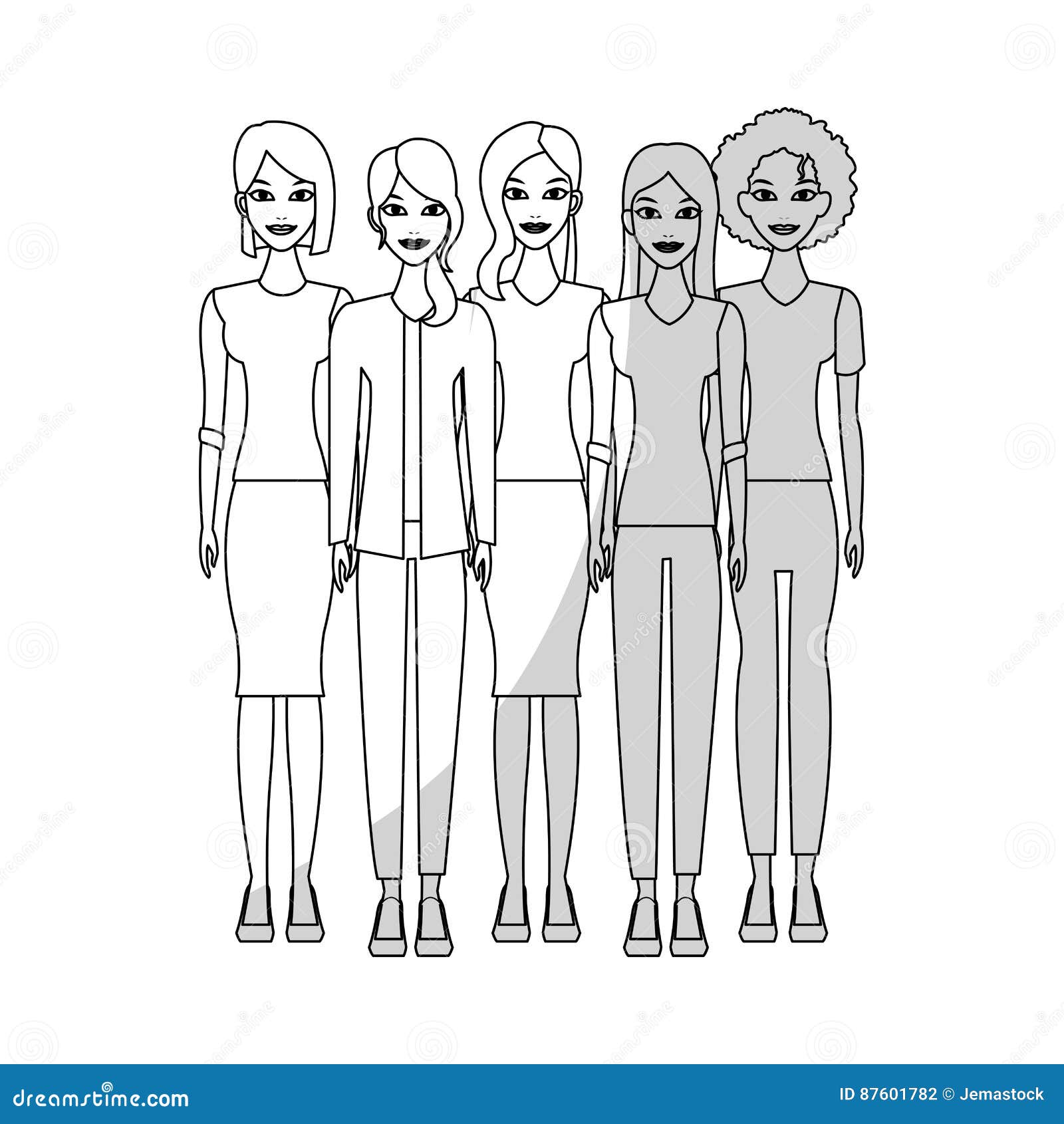 Young Adults People Icon Image Stock Vector - Illustration of human ...