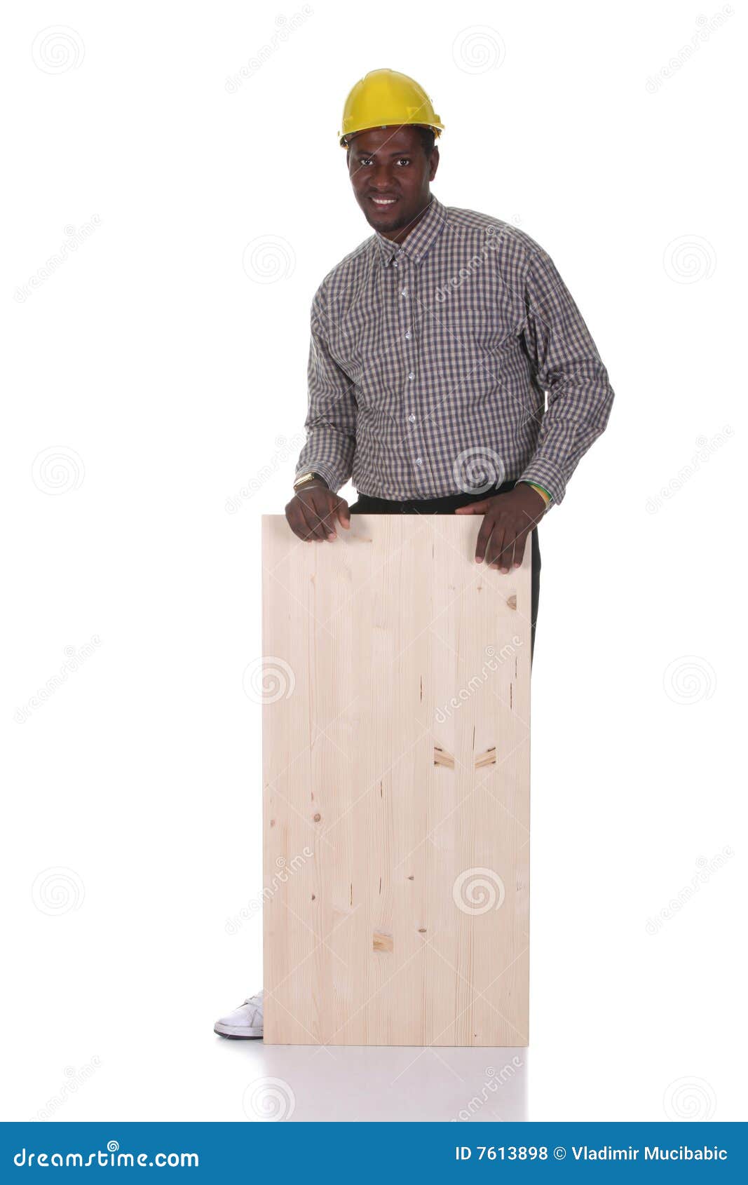 Young African American Carpenter Stock Photo - Image of carpentry ...
