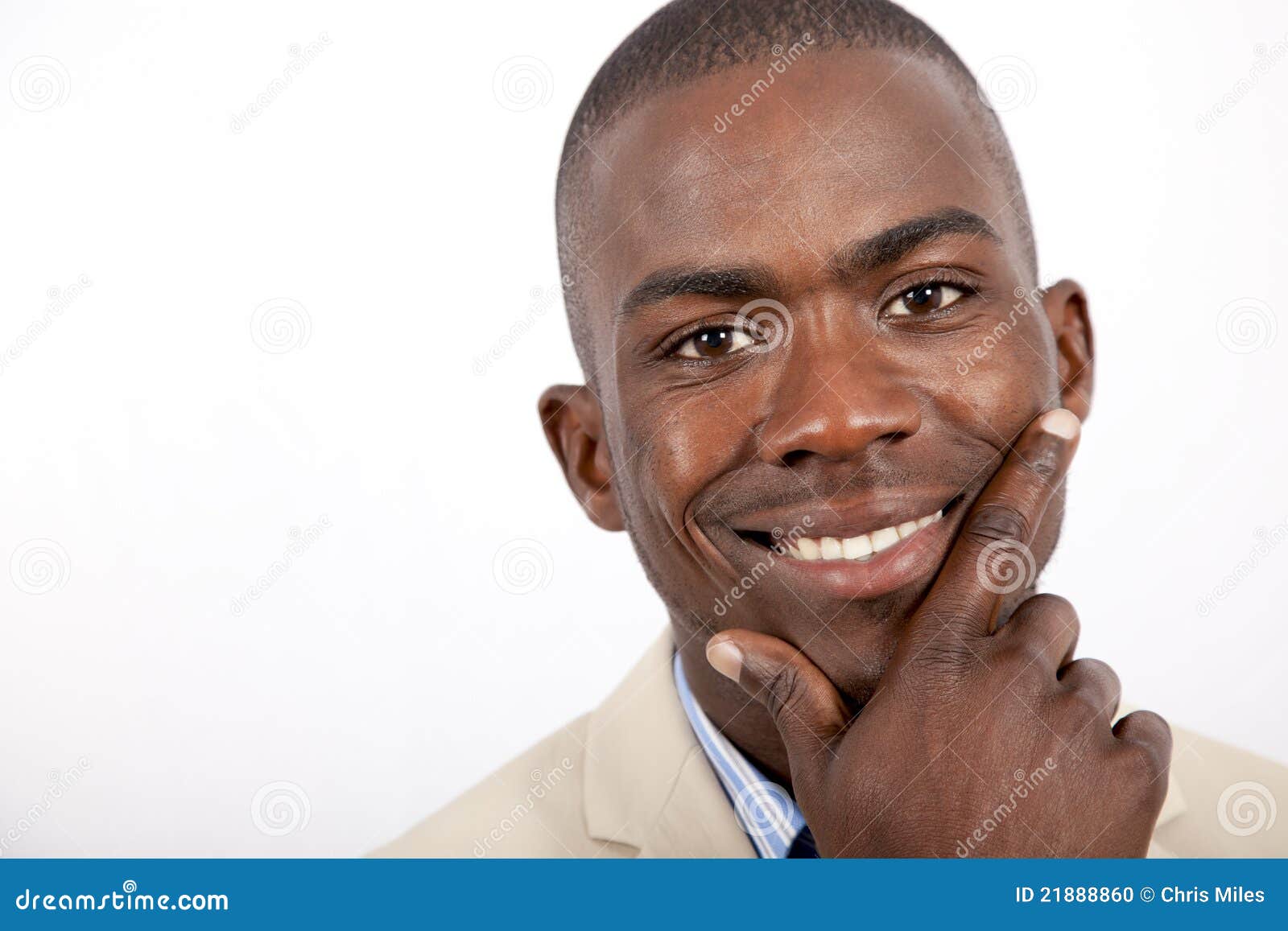 Young African Business Man stock photo. Image of meeting - 21888860