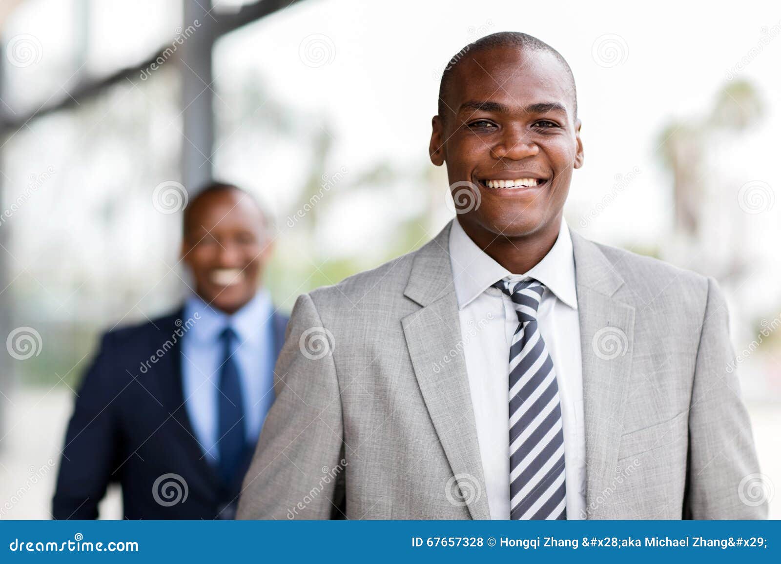 Young African Businessman Portrait Stock Photo - Image of leadership ...