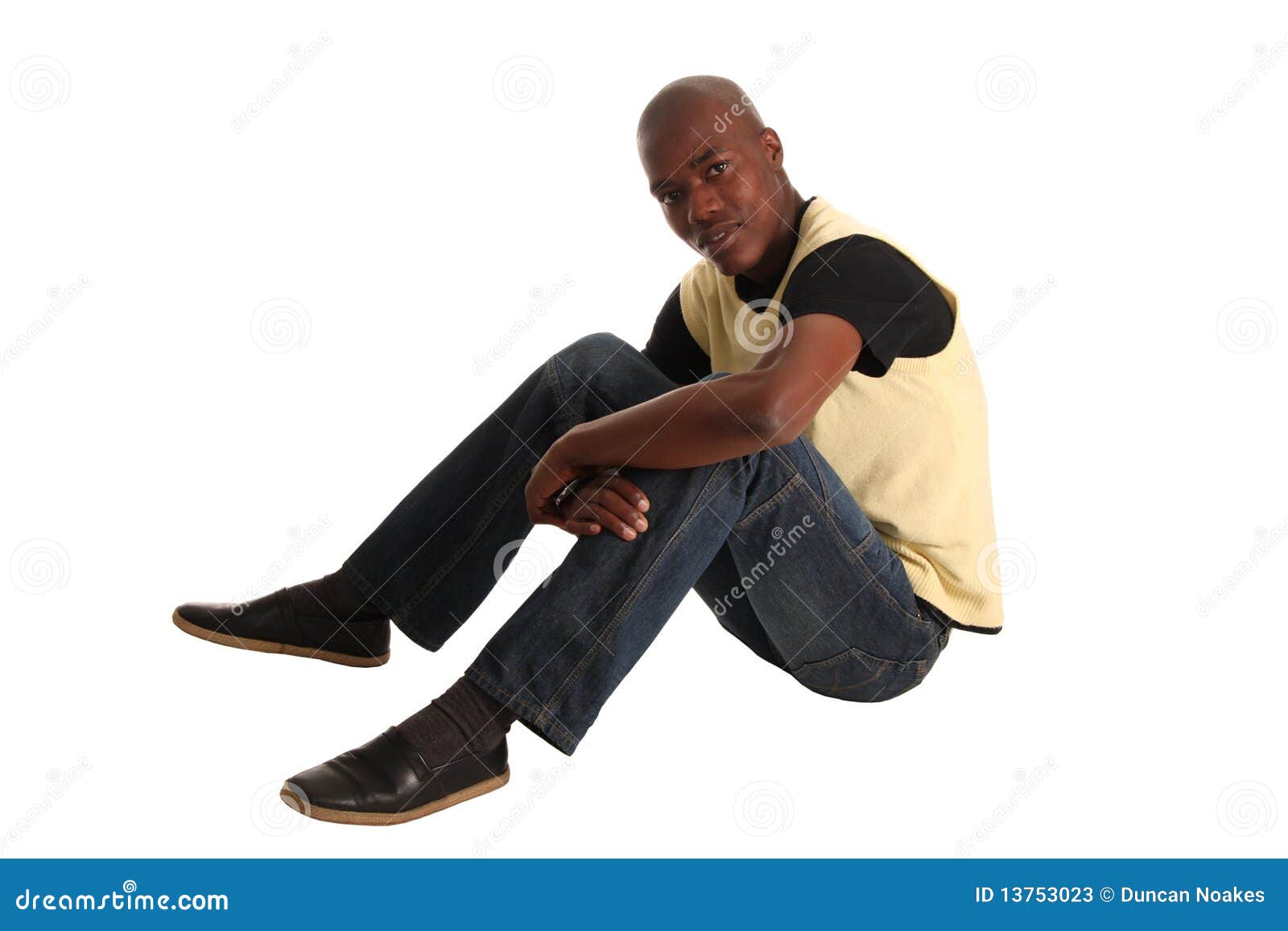 Young African Man stock image. Image of beautiful, isolated - 13753023