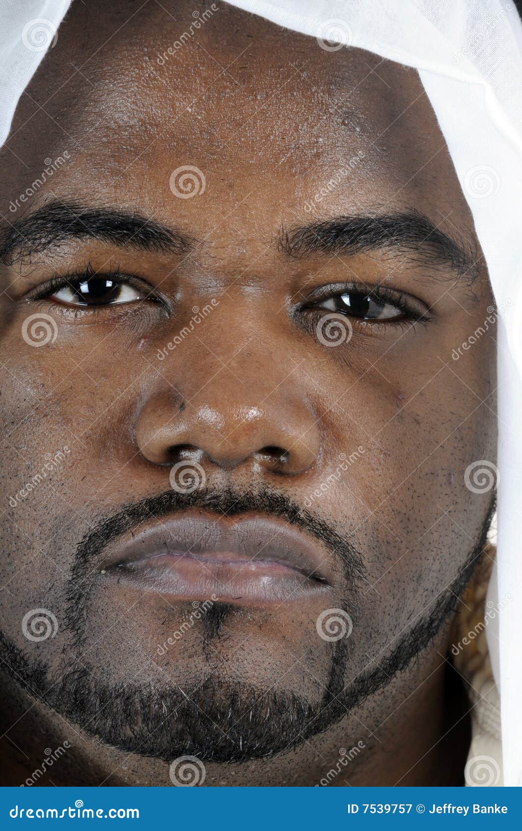 Young African man stock image. Image of face, colored - 7539757