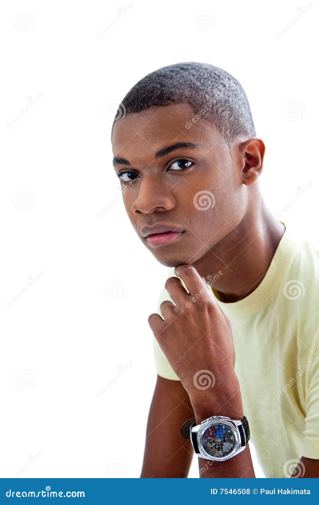 Young African Man Royalty Free Stock Photos - Image: 7546508