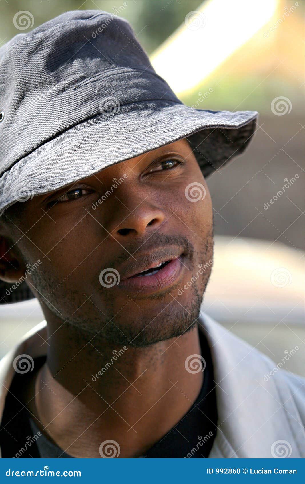 Young african man stock photo. Image of adult, attention - 992860